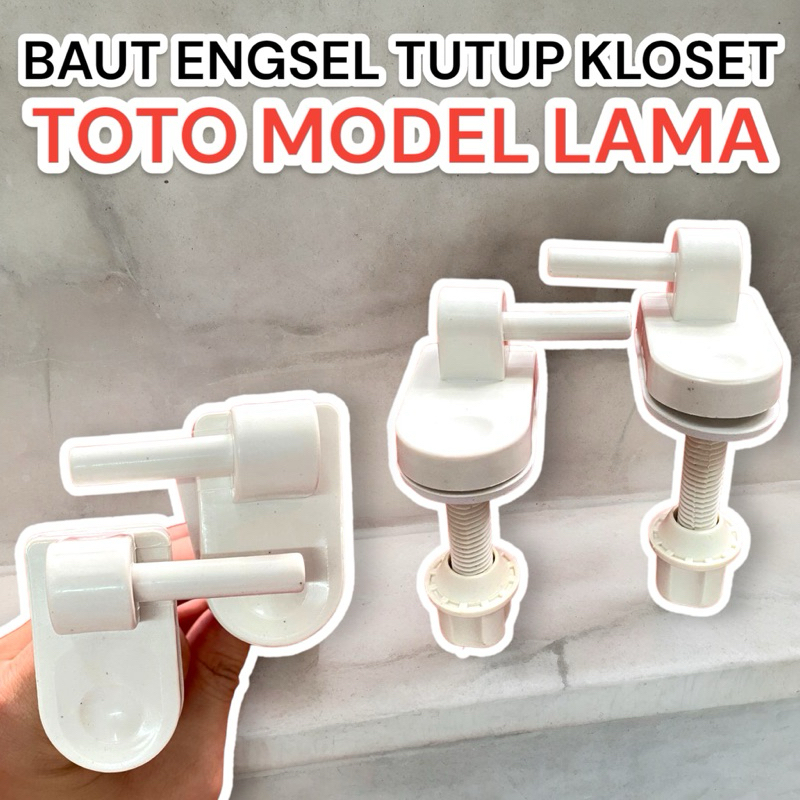 Toto Sitting Toilet Cover Hinge Bolts | Shopee Malaysia