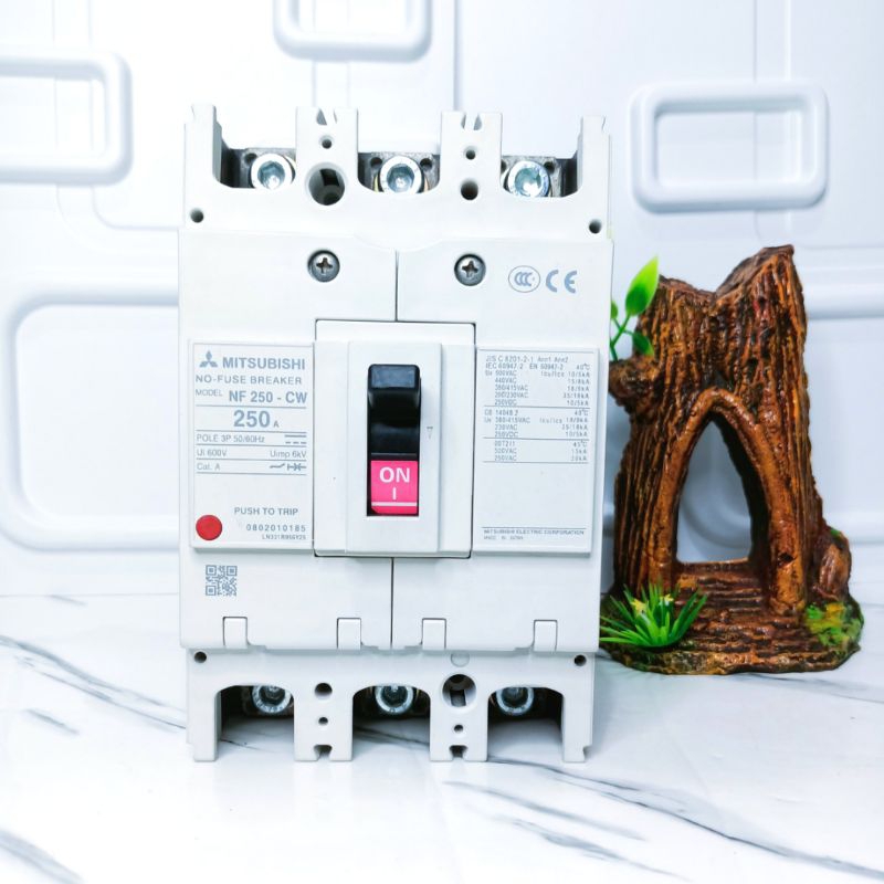 MCCB Breaker MITSUBISHI NF250-CW 3P 250A | Shopee Malaysia