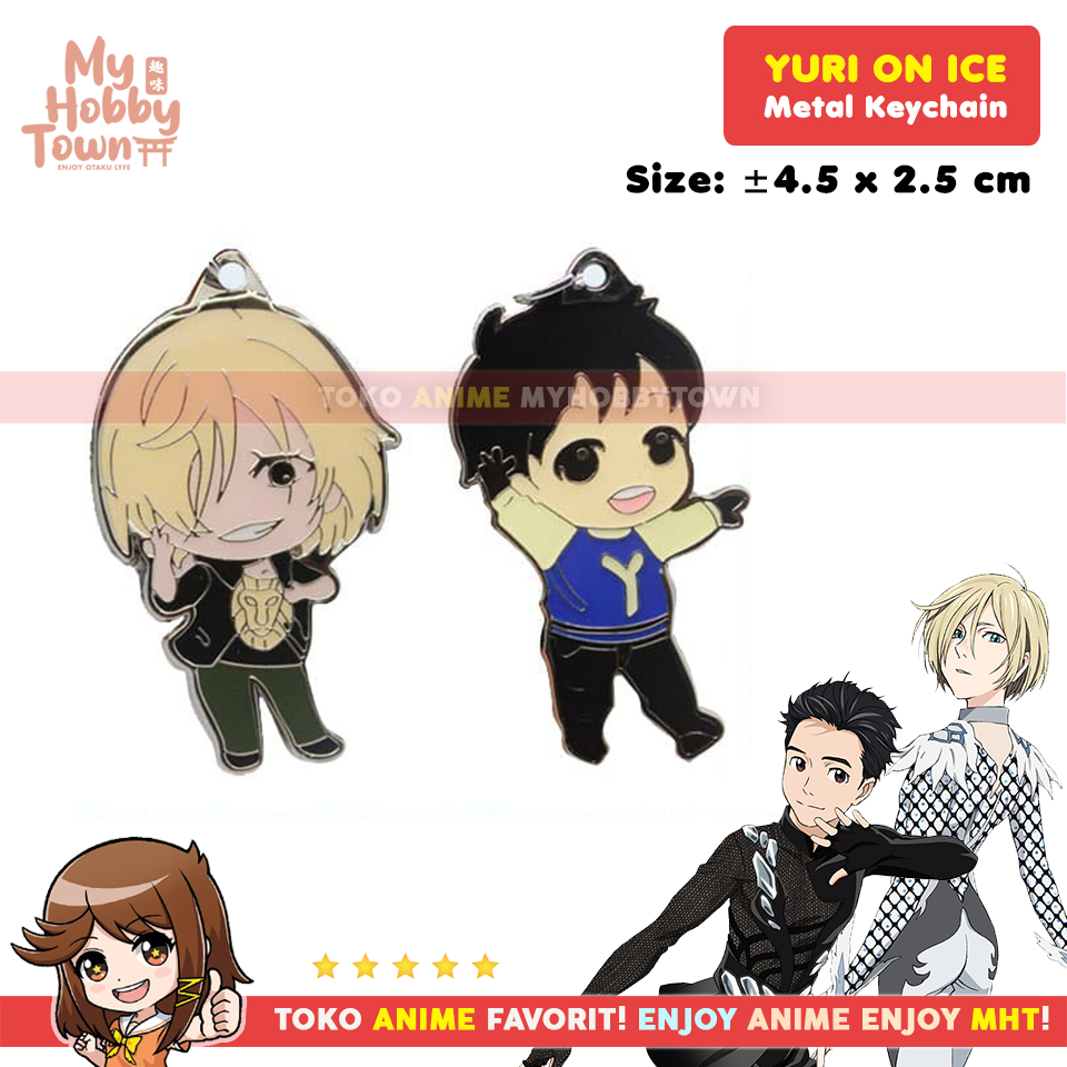 GANTUNGAN Yuri On Ice Casual Yuri Plisetsky Yurio Yuuri Katsuki Anime ...