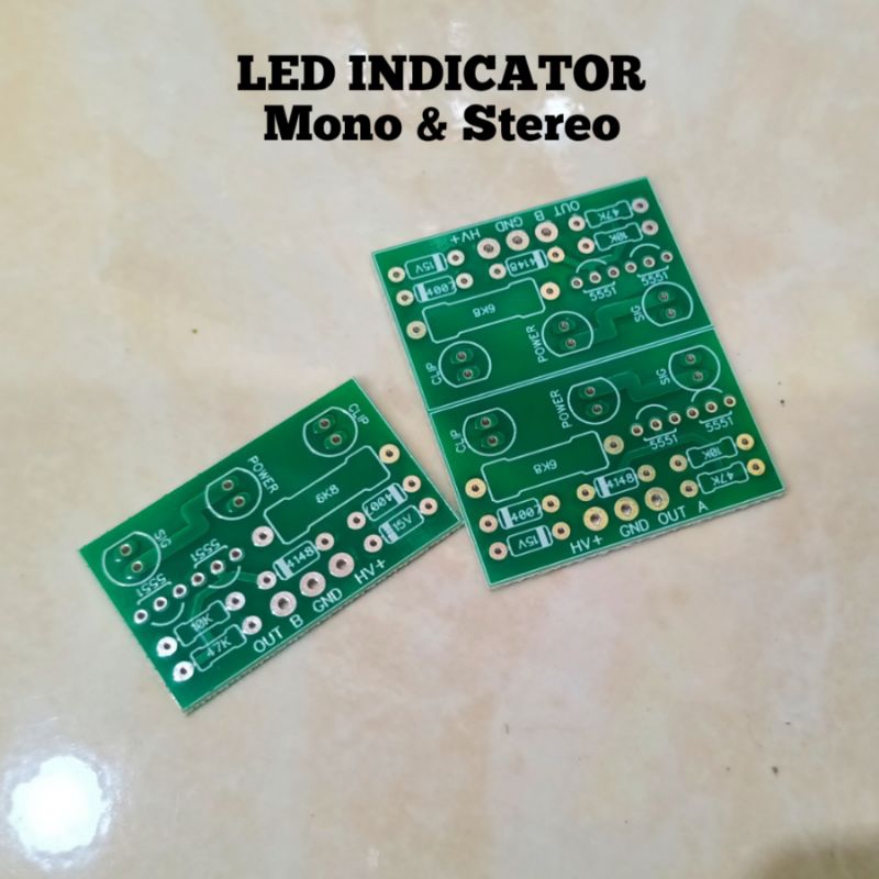 PCB LED CLIP SIGNAL Mono & Stereo INDICATOR | Shopee Malaysia
