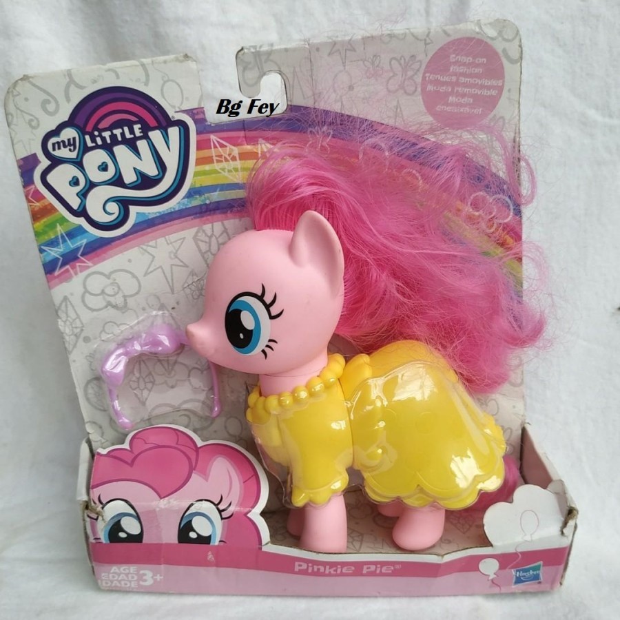 My Little Pony Pinkie Pie Snap on Fashion Original Hasbro - Unseal ...