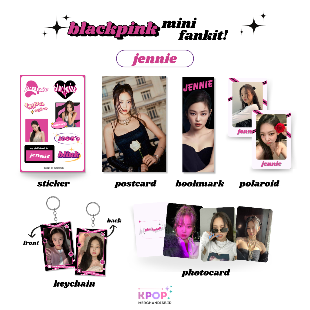 MINI FANKIT BLACKPINK | MINI FANKIT KPOP BLACKPINK | FANMADE UNOFFICAL ...