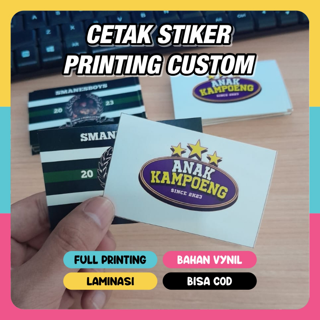 Print Custom stickers with free designs you like | Shopee Malaysia