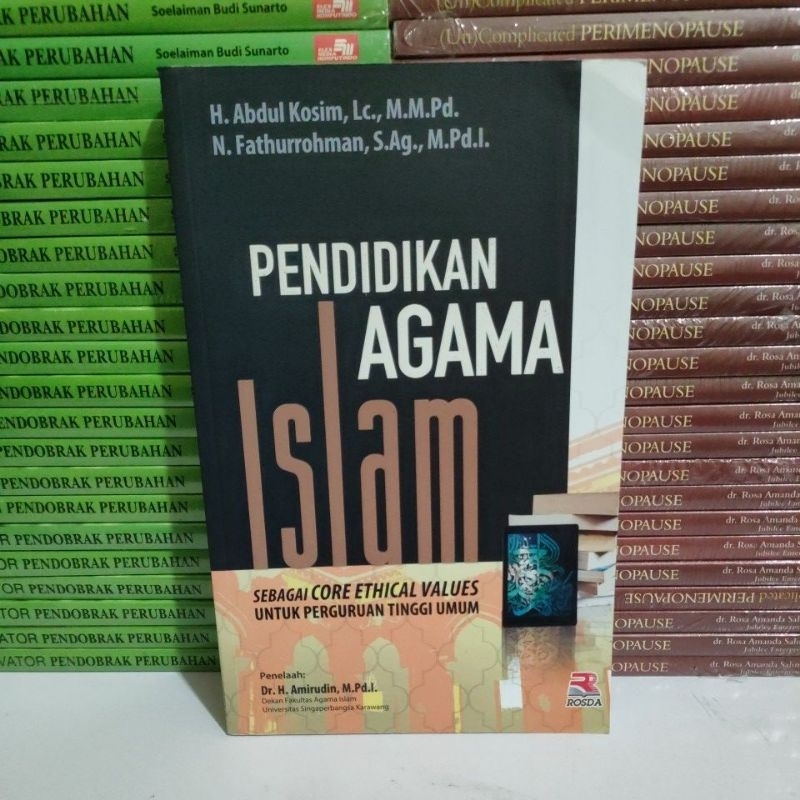 Original Book - Islamic Religious Education Book As Core Ethical Values ...