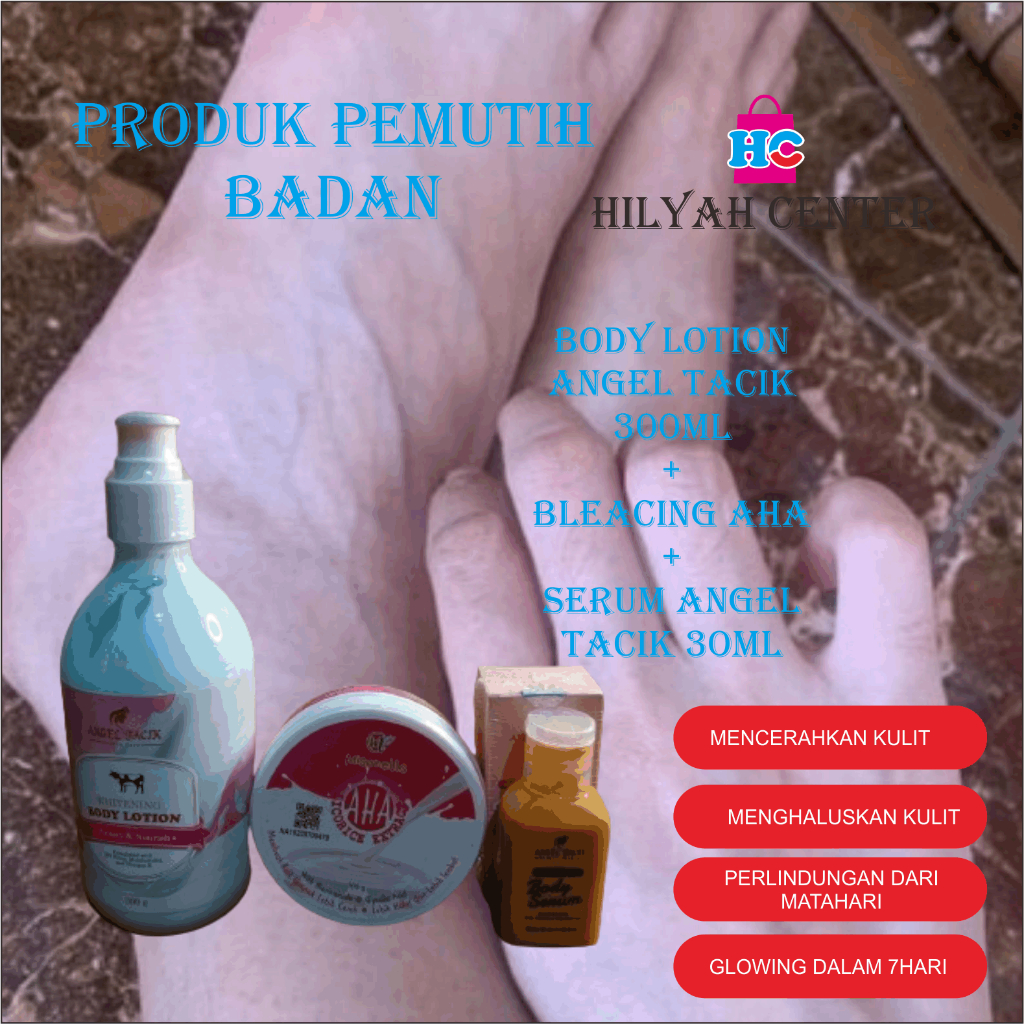 Angel tacik body lotion plus aha bleaching misonells | Angel tacik Skin ...