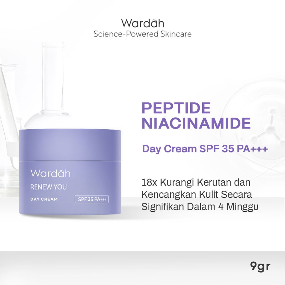 Wardah Renew You SPF 35 Pa+++ Day Cream 9g | Shopee Malaysia