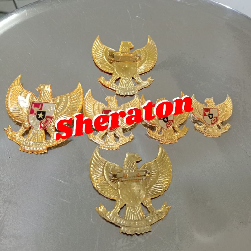Garuda koting pin Garuda koting for uk paskibra peci. 4cm | Shopee Malaysia