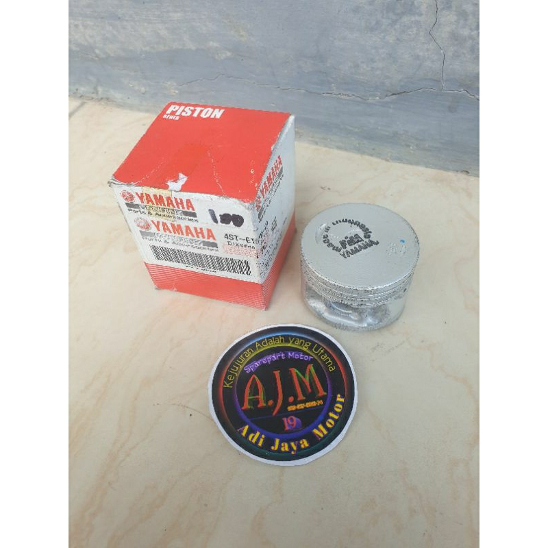 Piston Piston Piston Yamaha Crypton Vega Jupiter 100cc Oversize OS 100 Original 4ST | Shopee ...
