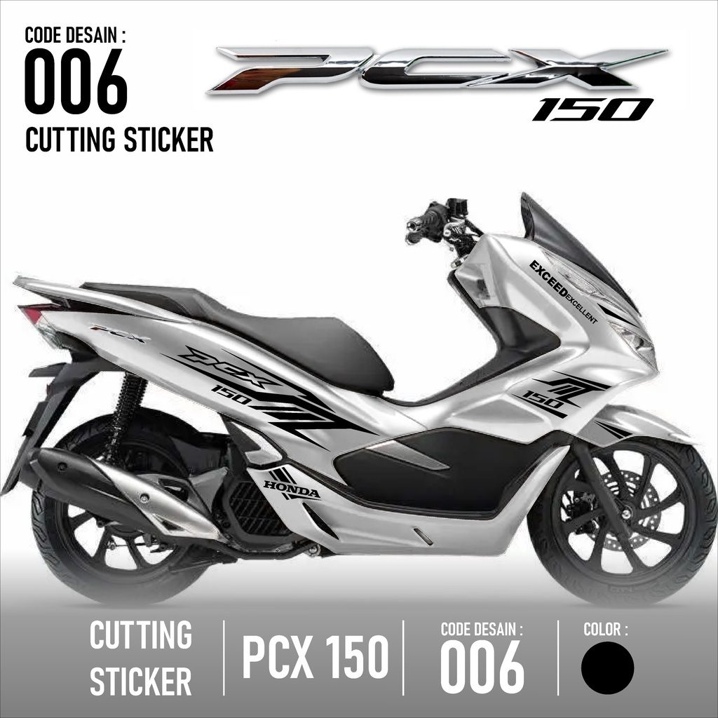 Honda PCX 150 OLD BODY LIS STRIPING | Honda PCX 150 CC BODY LIST ...