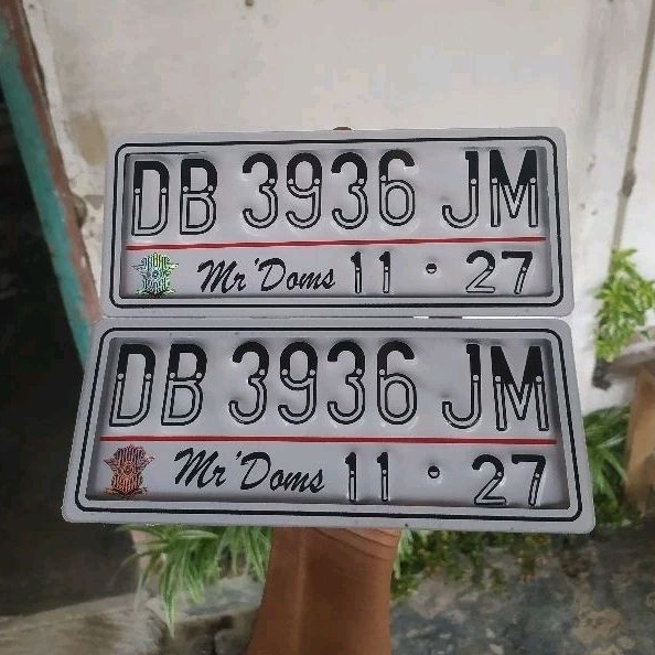 Acrylic MIKA NUMBER PLATE, FREE NAME STICKER | Shopee Malaysia