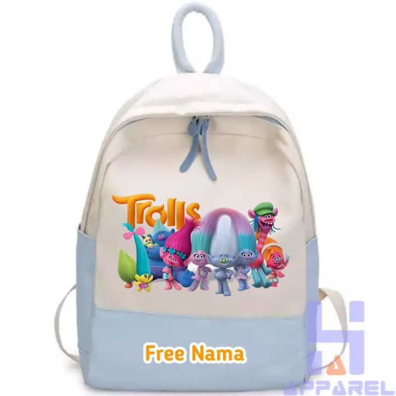 TROLLS CHILDREN'S BACKPACK | Shopee Malaysia