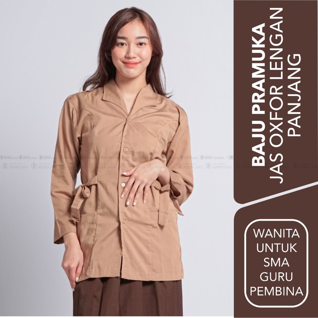 Ridho JAYA - Scout Clothes Long Oxford Coat High School Scout Clothes ...