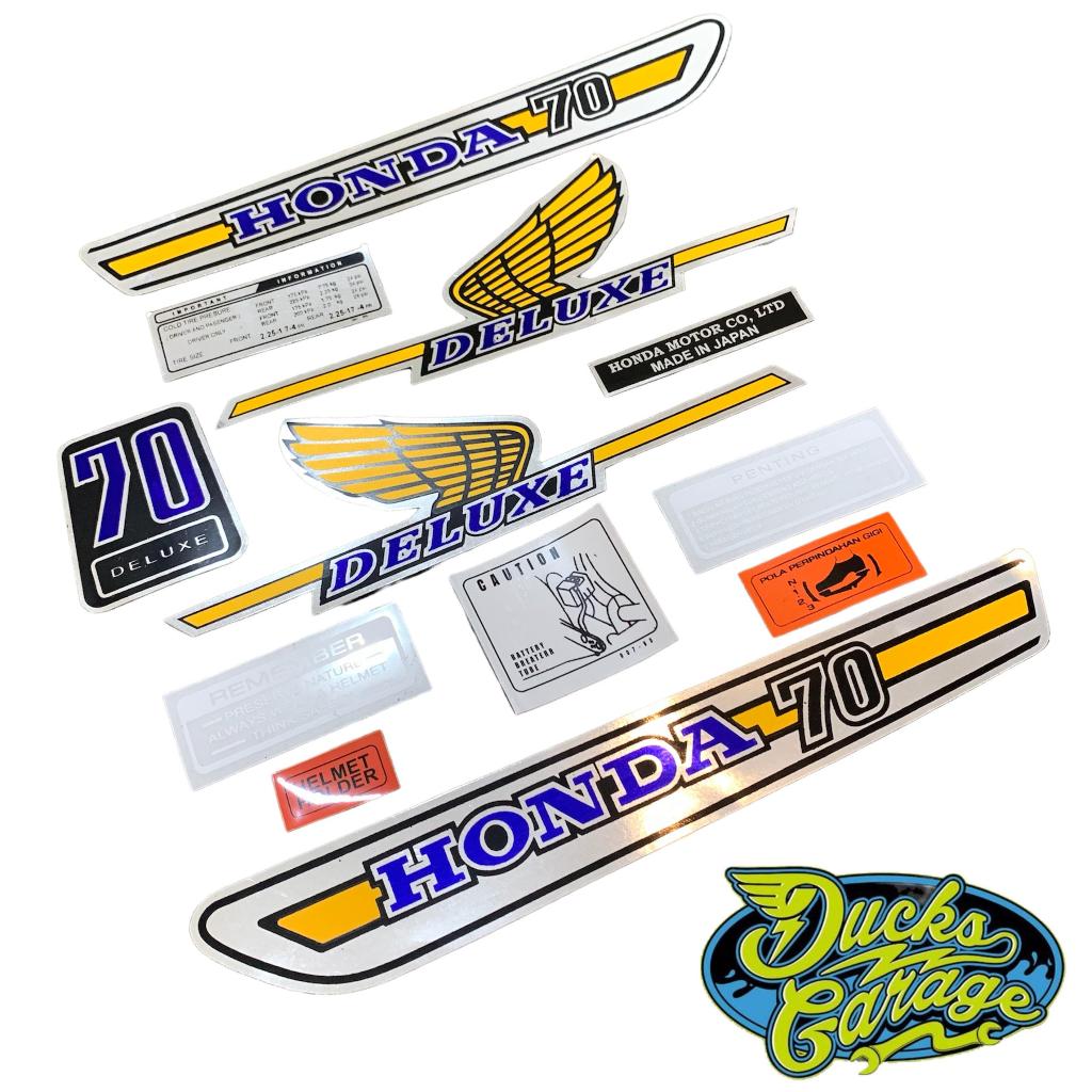 Honda c70 body Striping sticker list | Shopee Malaysia