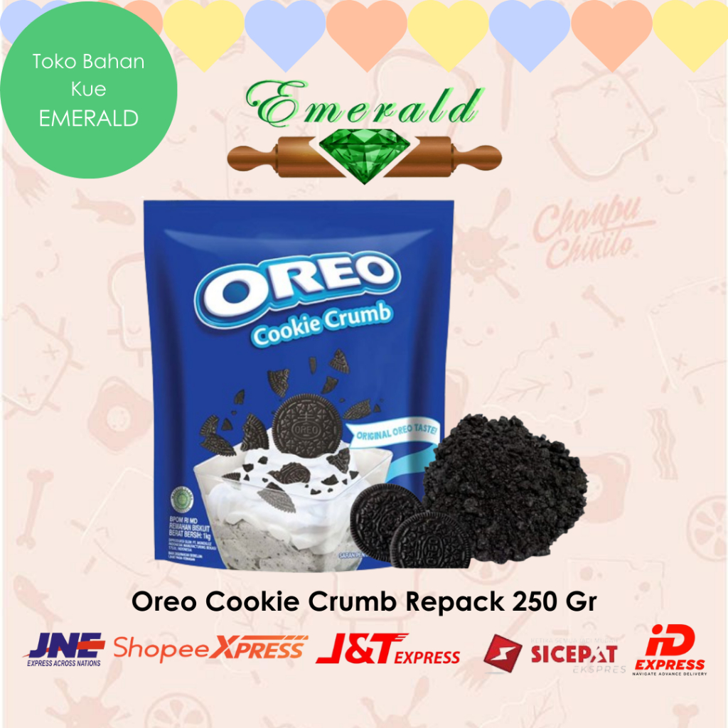 Oreo Cookie Crumb Topping McFlurry Repack 250 Gr | Shopee Malaysia