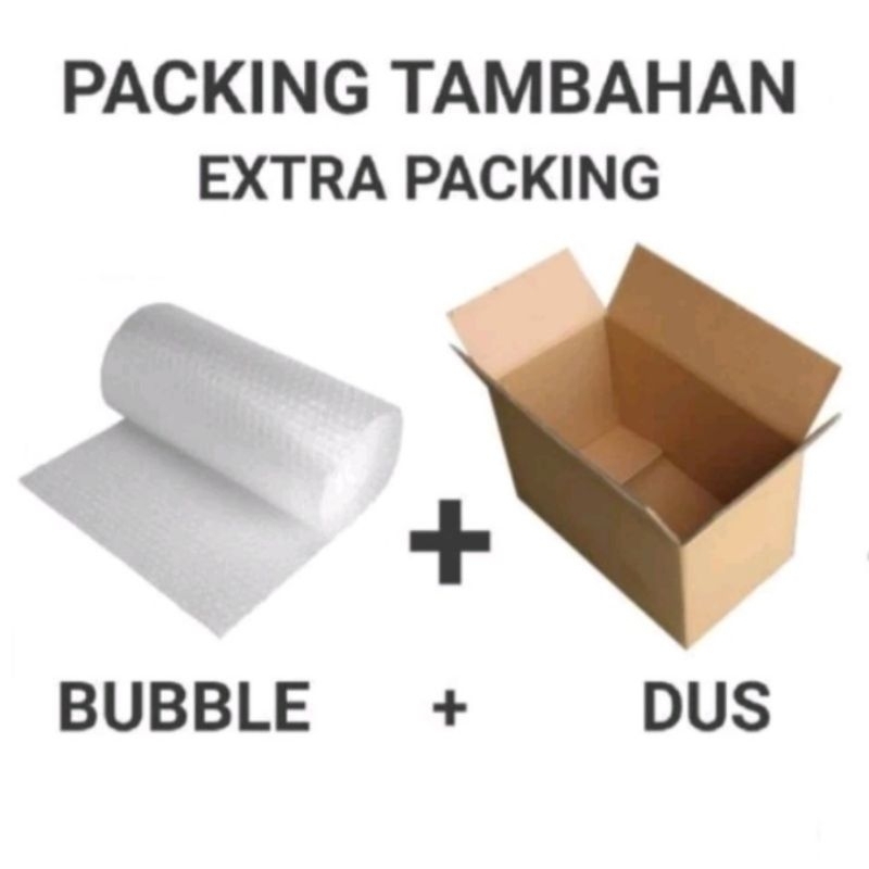 Extra safety packing (bubble warp/box) | Shopee Malaysia