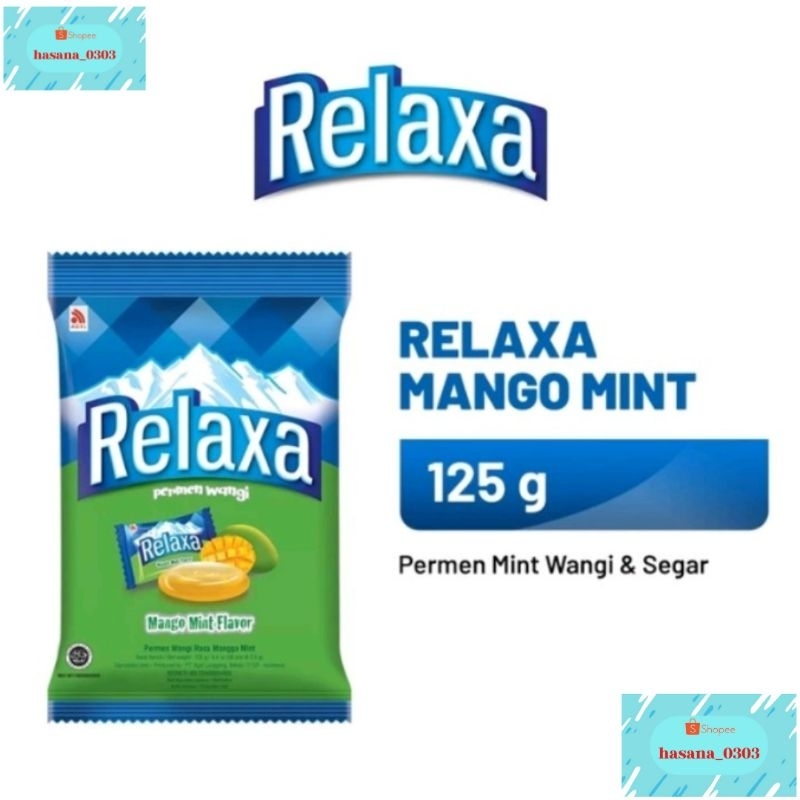 Relaxa Mango Mint 1 Bag (50 x 2.5 gr) | Shopee Malaysia