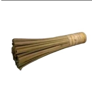 Genuine katel wok broom made of bamboo, diameter 5cm, height 30cm ...