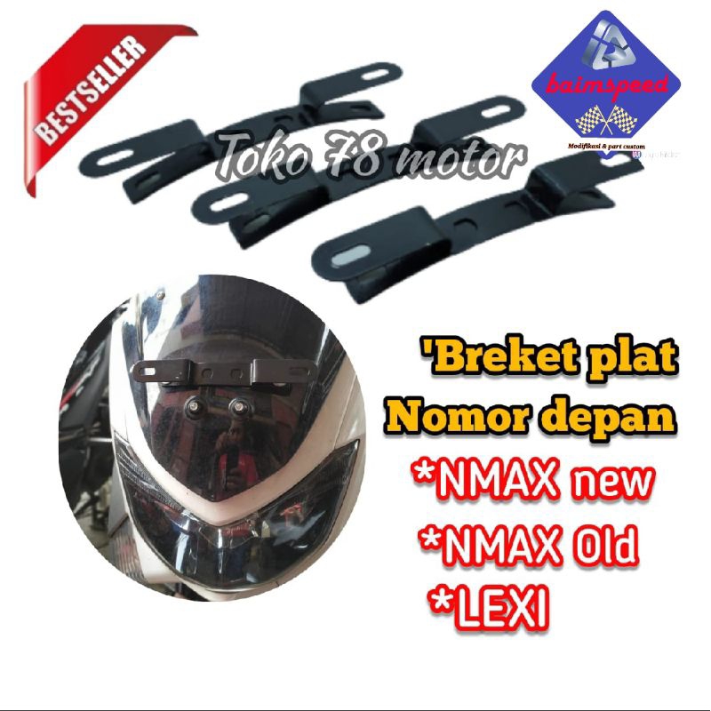 Yamaha NMAX Front Number Plate BRACKET | Shopee Malaysia