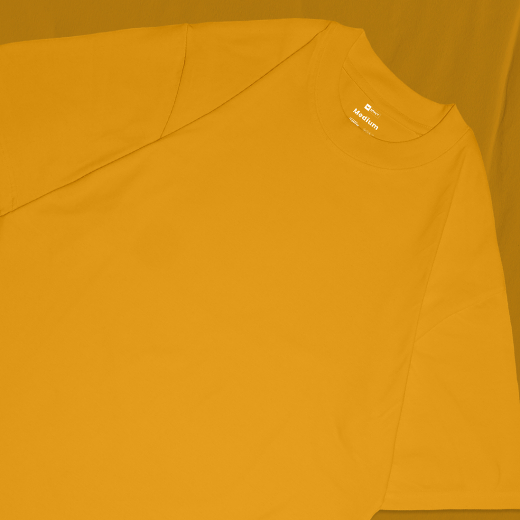 Ie Moslem by Invictus Kaos Polos Baju Oversize - Yellow Mustard ...
