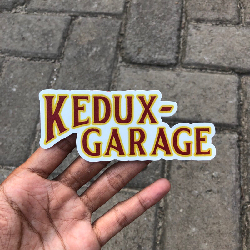 Balinese Garage Kedux Sticker | Shopee Malaysia