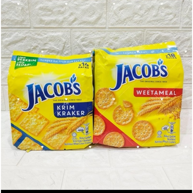 Jacobs Cream Cracker Biscuits | Jacob Low Sodium Hi-Fibre 504g ...