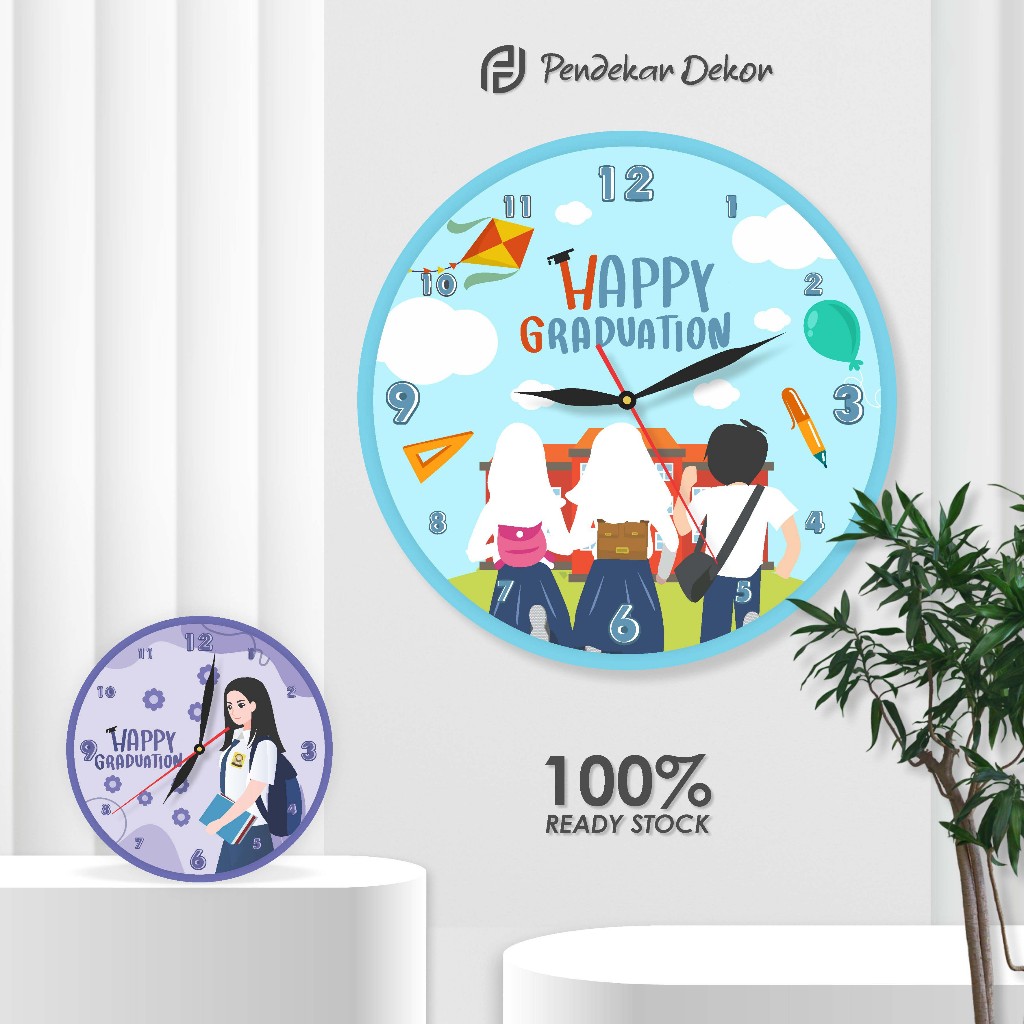 Unique Wall Clock - School Farewell Wall Clock - GRADUATION Wall Clock ...