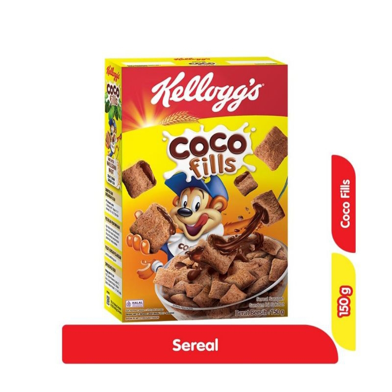 Kellogg's Coco Fills Wheat cereal filled with Chocolate Box 150 g ...