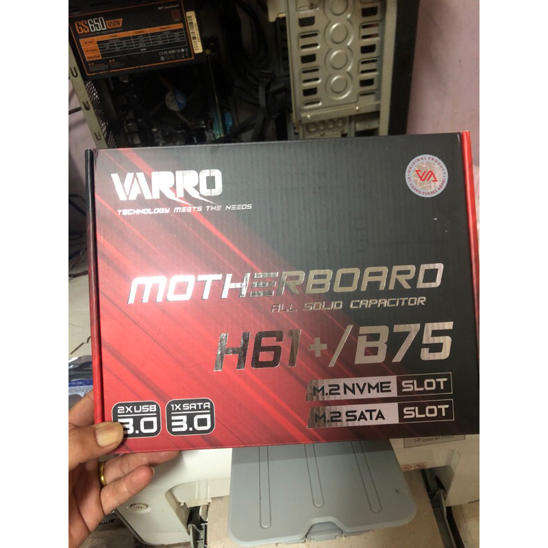 Varro H61 DDR3 LGA 1155 Motherboard | Shopee Malaysia