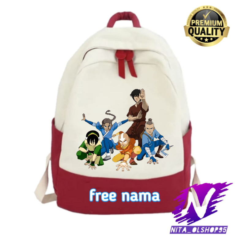 Avatar the legend of aang Children's School Backpack | Shopee Malaysia