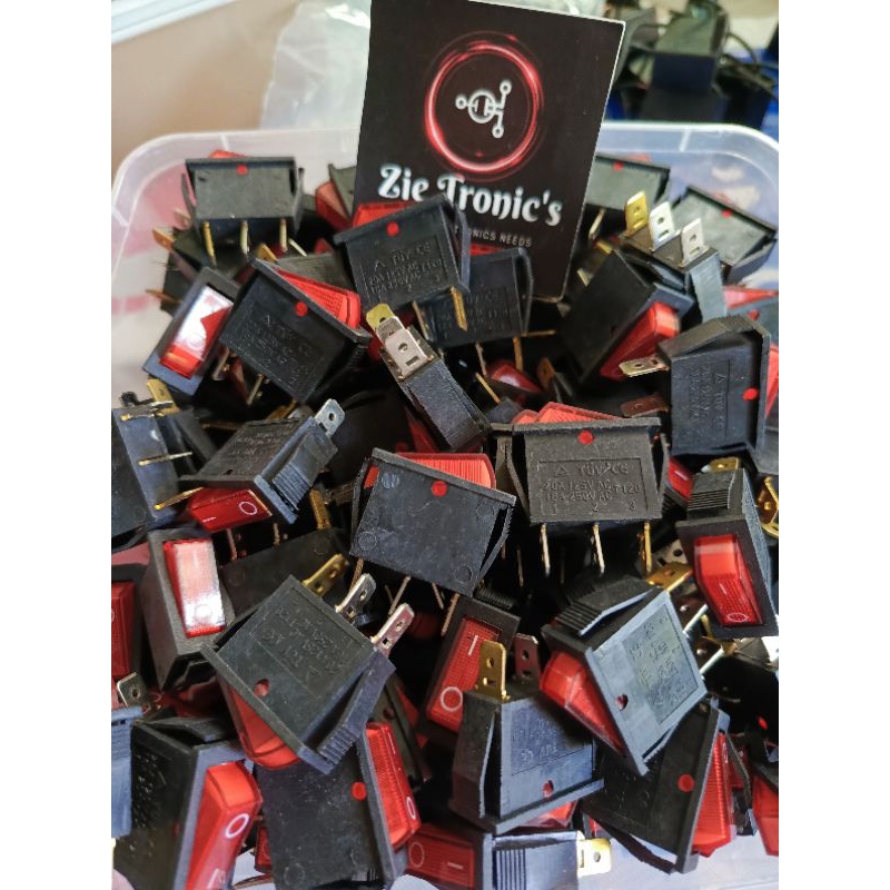 Switch 3P 16A 250V Large size 3 pin Switch 30x13mm | Shopee Malaysia