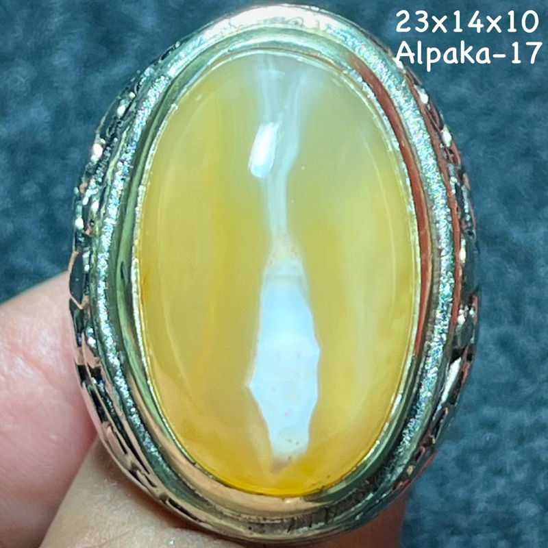 Natural Agate Ring Wine Baturaja (Original Natural) | Shopee Malaysia