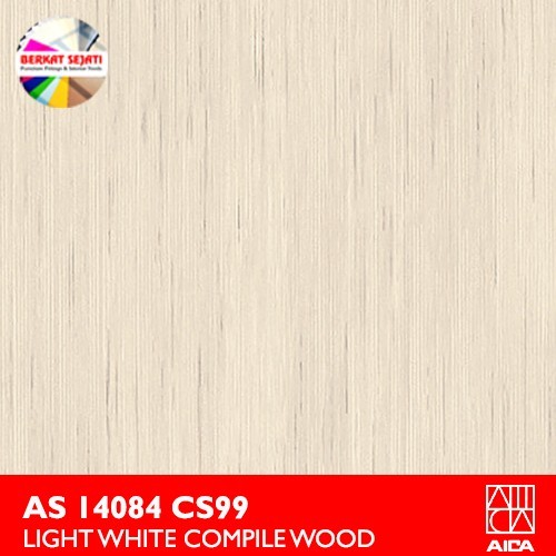 JCube HPL AICA ASIA AS AK 14084 CS99 LIGHT WHITE COMPILE WOOD - WOODGRAIN | Shopee Malaysia