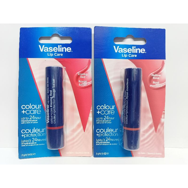 Vaseline Lip care Color +care 3g | Shopee Malaysia