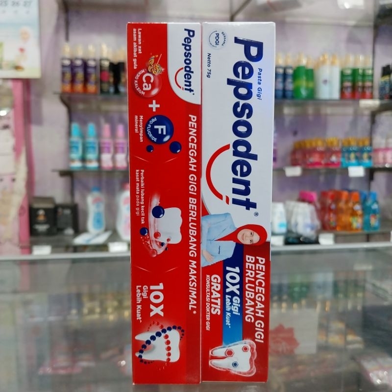Pepsodent Toothpaste Toothpaste Toothpaste To Prevent Cavities 75g ...