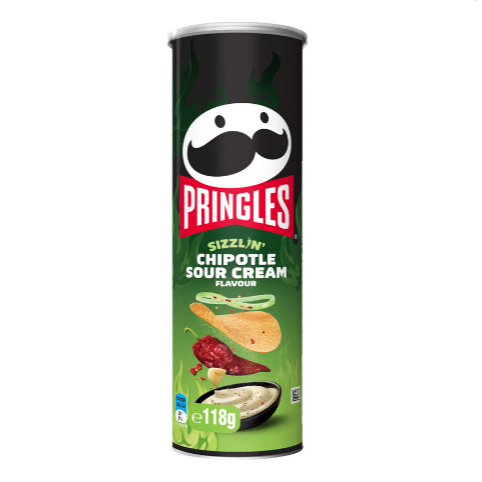 Pringles Potato Chips Chipotle & Sour Cream | 118g | Shopee Malaysia