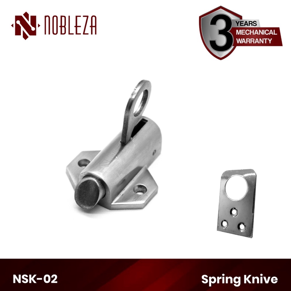 Direct Order NOBLEZA NSK2 Spring Knip Slot Stainless Window Lock ...