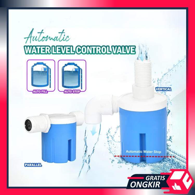 Free Shipping - H6127 Automatic Bathtub Water Tap 1/2 3/4 / Float Water ...