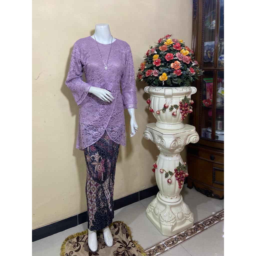 Kebaya suits & tops brocade kebaya alea cross kebaya party uniform ...