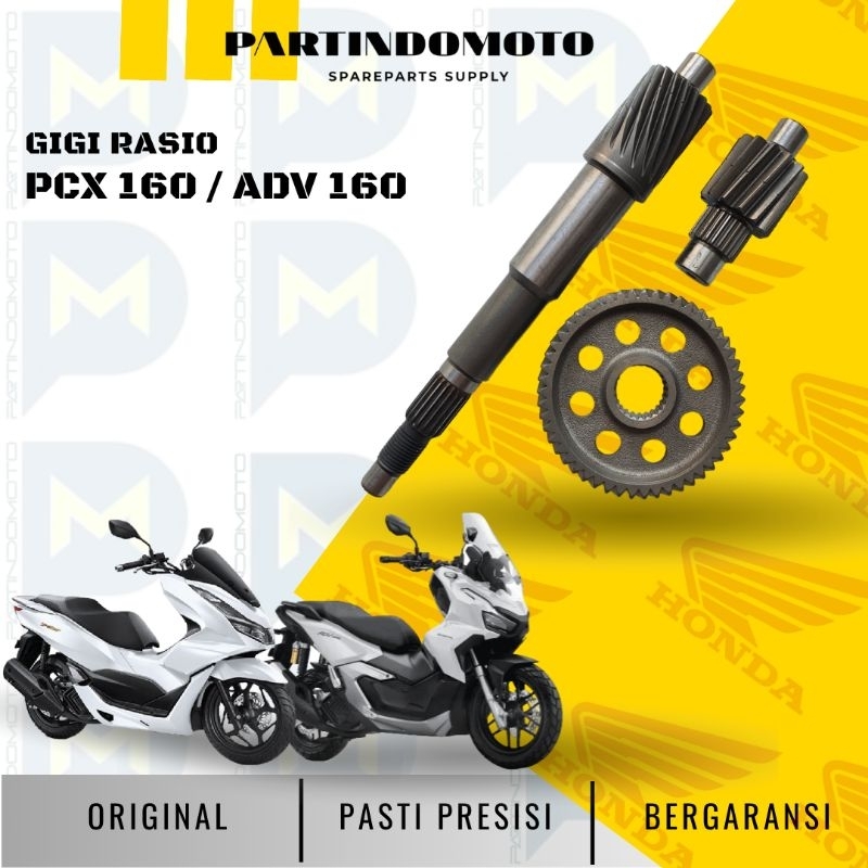 Gear Ratio Axle Pulley Gear Stacking Gear Box PCX 160 ADV 160 Original ...
