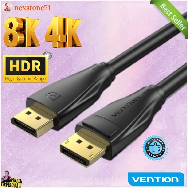 DisplayPort Cable DP Male to Male 4K 8K HDR Adaptive-Sync | Shopee Malaysia