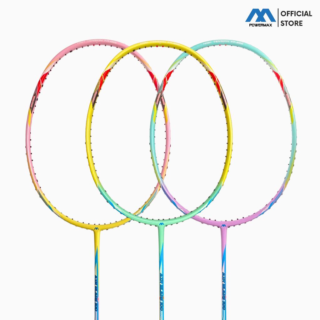 Powermax Badminton Racket Air Blade 100 Original Max Tension 36lbs ...