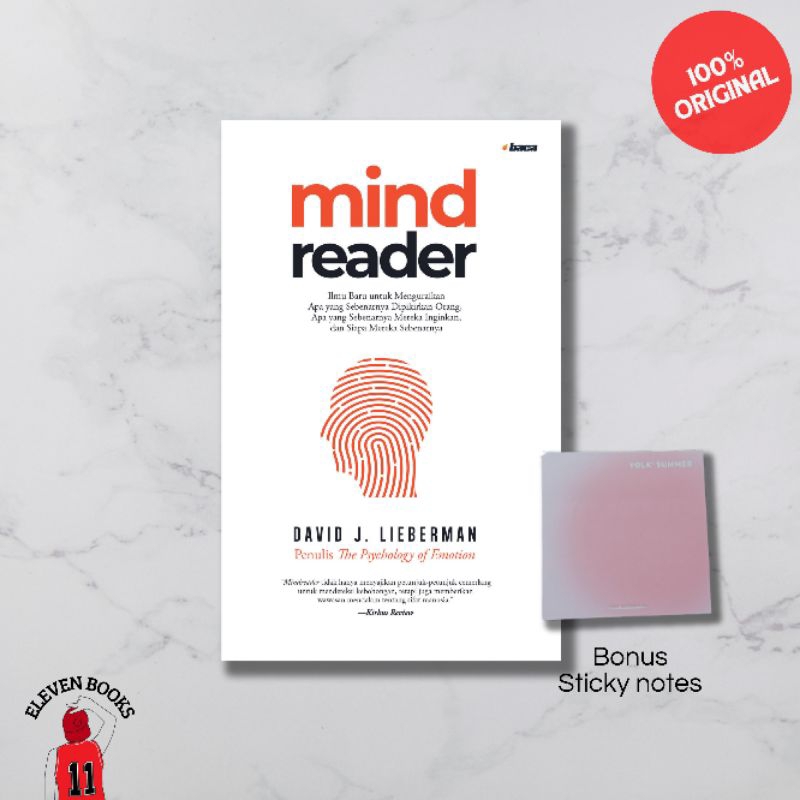 Original Mindreader Book - David J. Lieberman (Read) | Shopee Malaysia