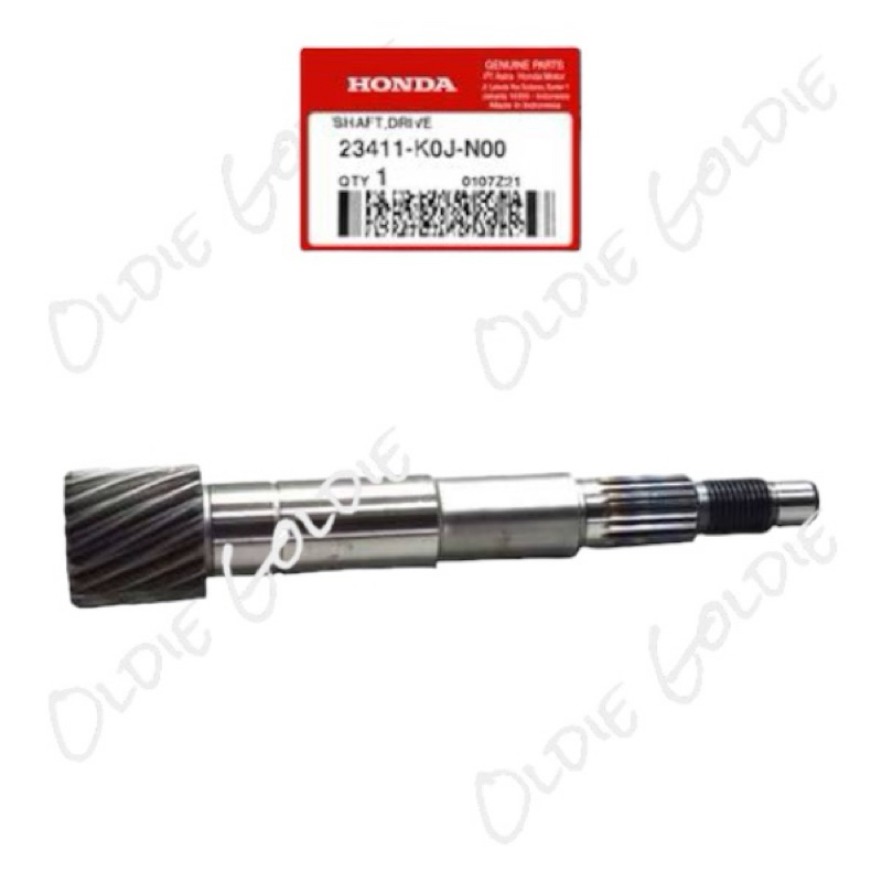 23411-K0J-N00 Axle Pulley Shaft Drive 18T Genio Beat LED Eco Street K1A ...