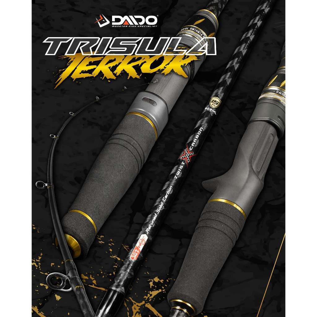 Daido Trident TERROR LIGHT JIGGING ROD | Trident PRO SERIES | Midnight ...