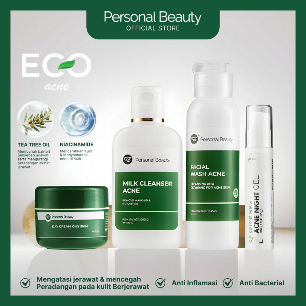 Personal BEAUTY Skincare Set ECO Acne Facial Care Product Package for ...