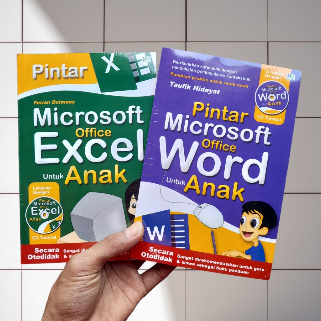 Microsoft excel smart book for children / microsoft word for children | Shopee Malaysia