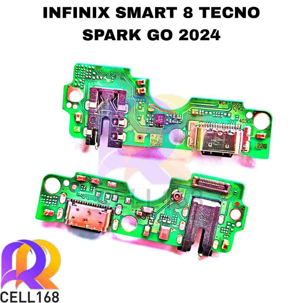 Flexible Connector CHARGER INFINIX SMART 8 TECNO SPARK GO 2024 PCB BOARD CAS MIC | Shopee Malaysia