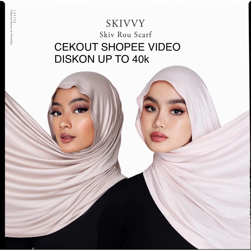 Skiv tie instant skiv rou by lafiye ORIGINAL viral Indonesian hijab ...