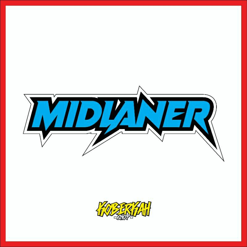 Mlbb midlaner Sticker Cool Funny Words | Shopee Malaysia