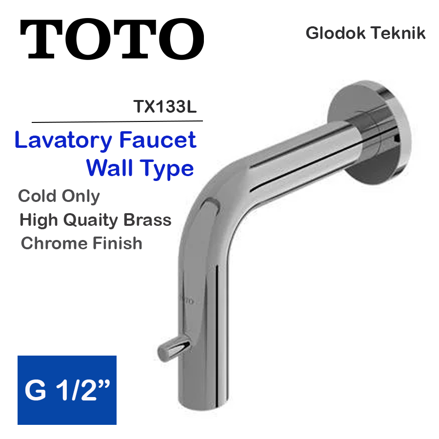 Toto Cold Water Faucet Faucet - Sink Faucet - Wall Faucet TX133L ...